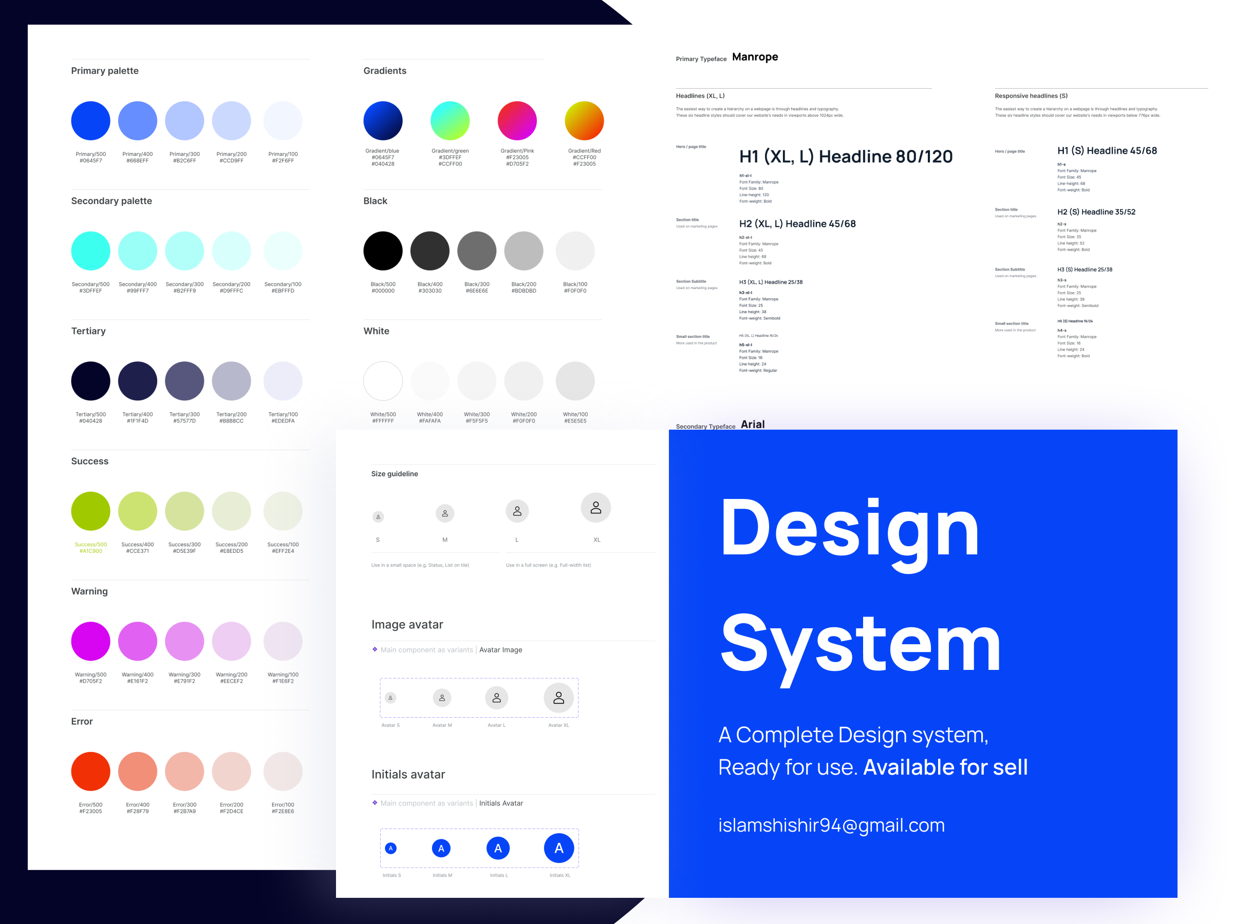 Design System by Shahidul Islam Shishir on Dribbble