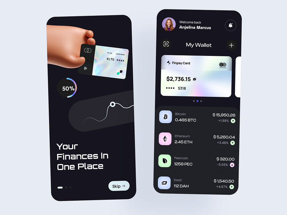 Money Transfer App designs, themes, templates and downloadable graphic ...