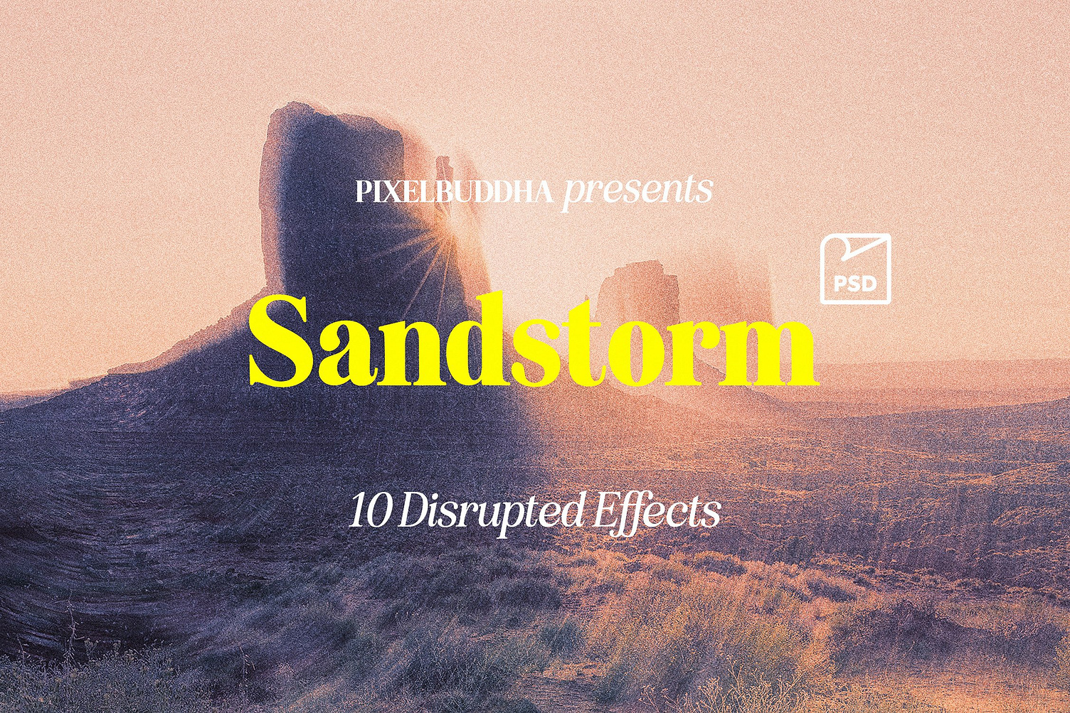 Sandstorm Disrupted Photoshop Effect by Anna Tikhomirova for ...