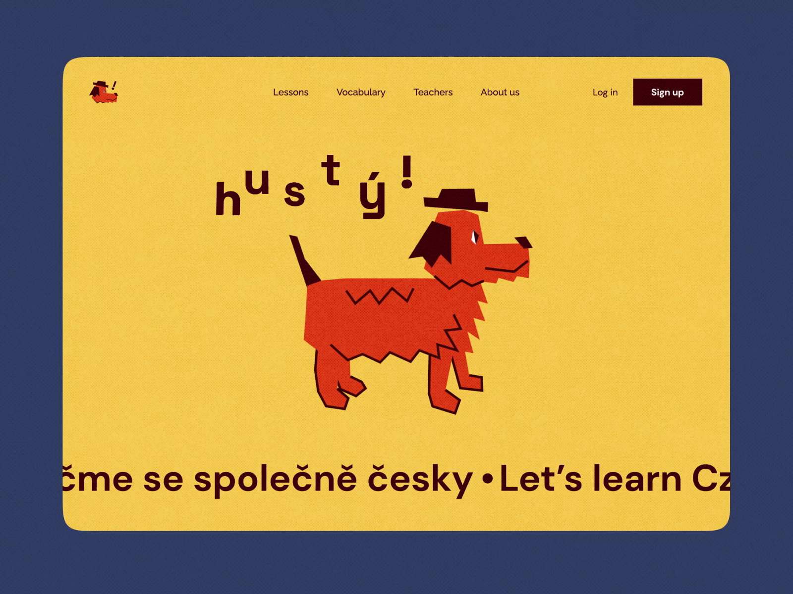 Logo | hustý! by Desire Creative Agency for Desire Creative on Dribbble