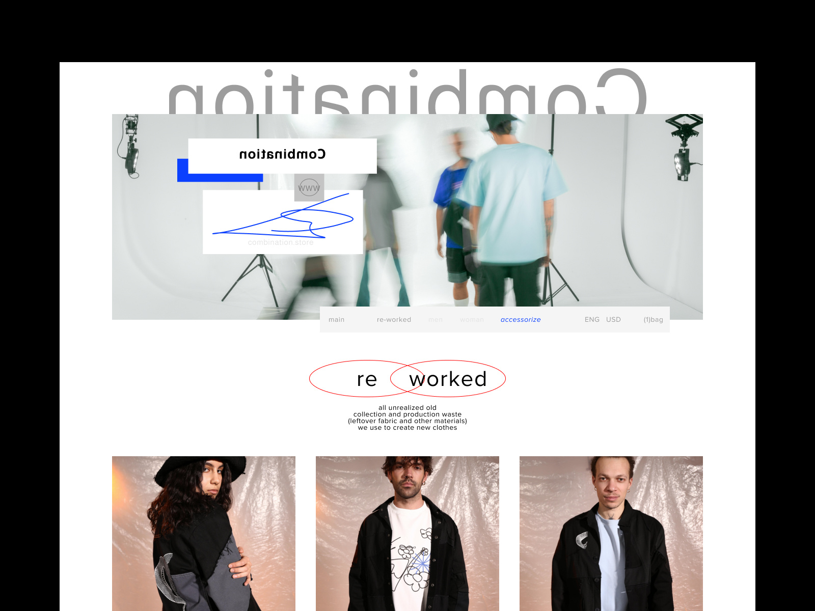 Combination_Store_Website by Dim Keaton on Dribbble