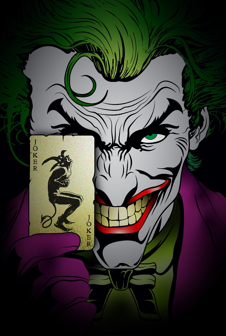 2D Joker by WB Tech on Dribbble