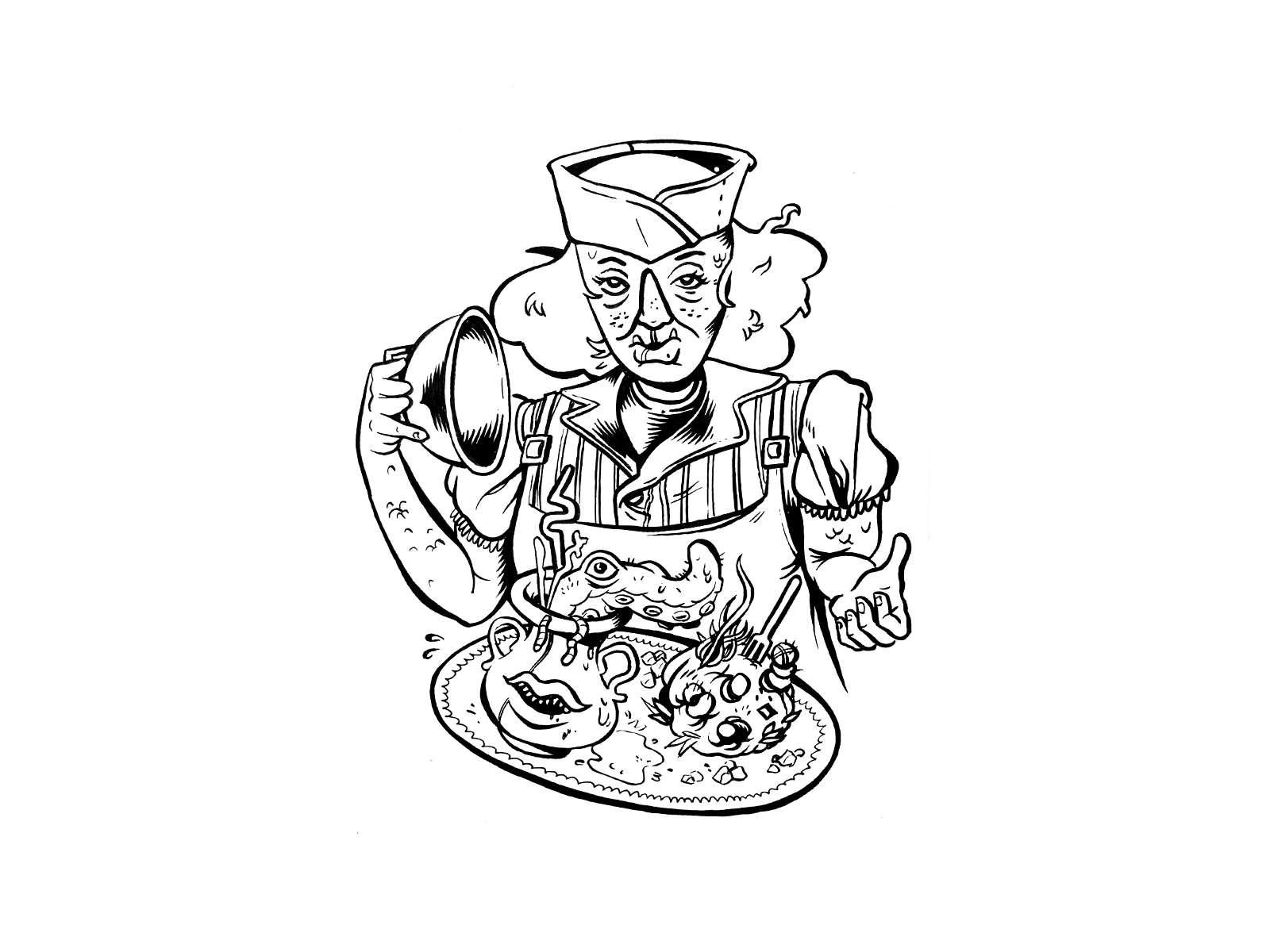 Ink Characters by Marcos Alvarado on Dribbble