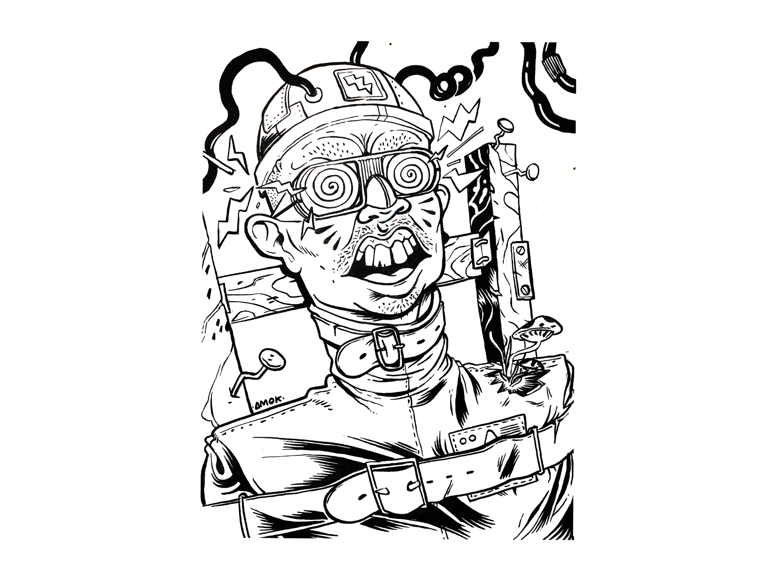 Ink Characters by Marcos Alvarado on Dribbble