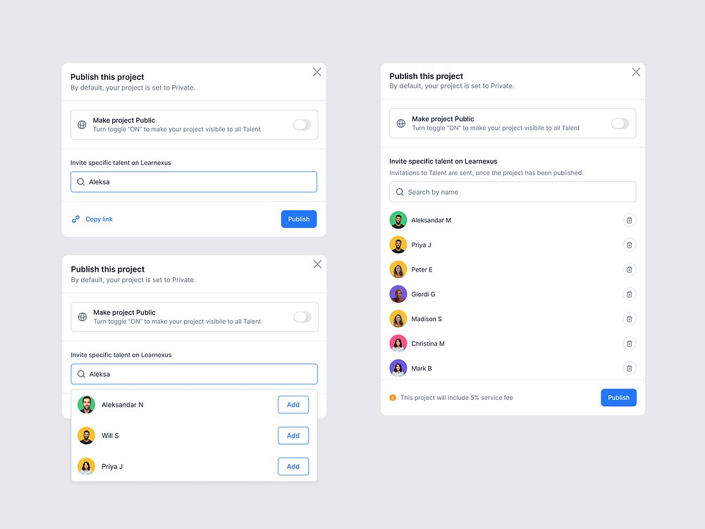 Browse thousands of Profile Dropdown images for design inspiration ...