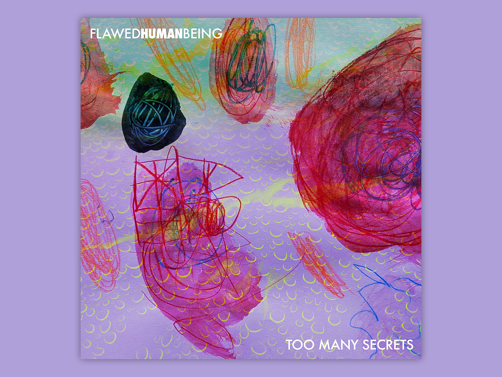 'Too Many Secrets' Album Cover by Matthew Goddard on Dribbble