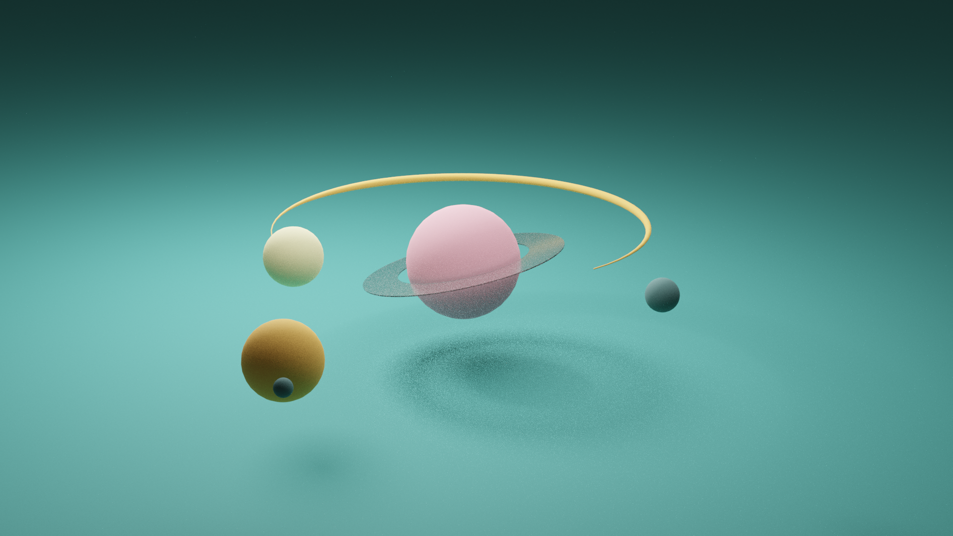 Planetarium animation in Blender by Babsie BU on Dribbble