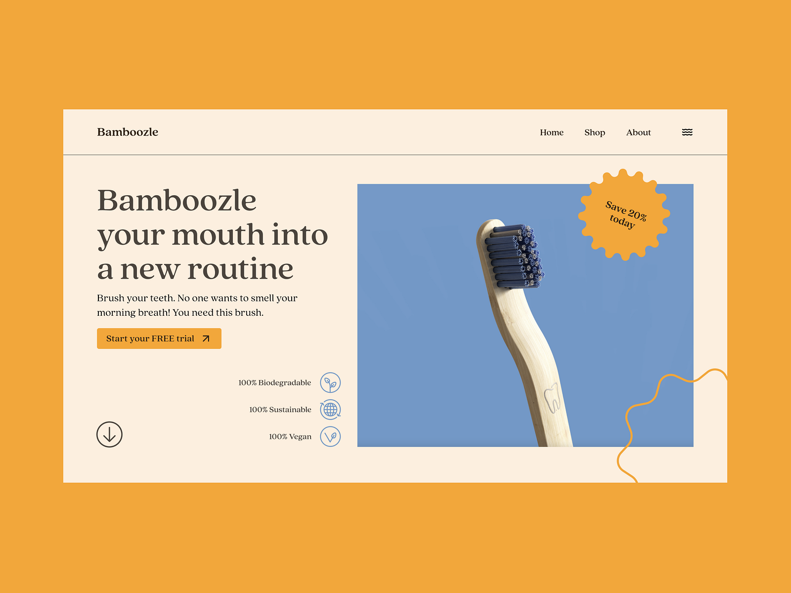 Bamboozle UI by Zach Nichols on Dribbble