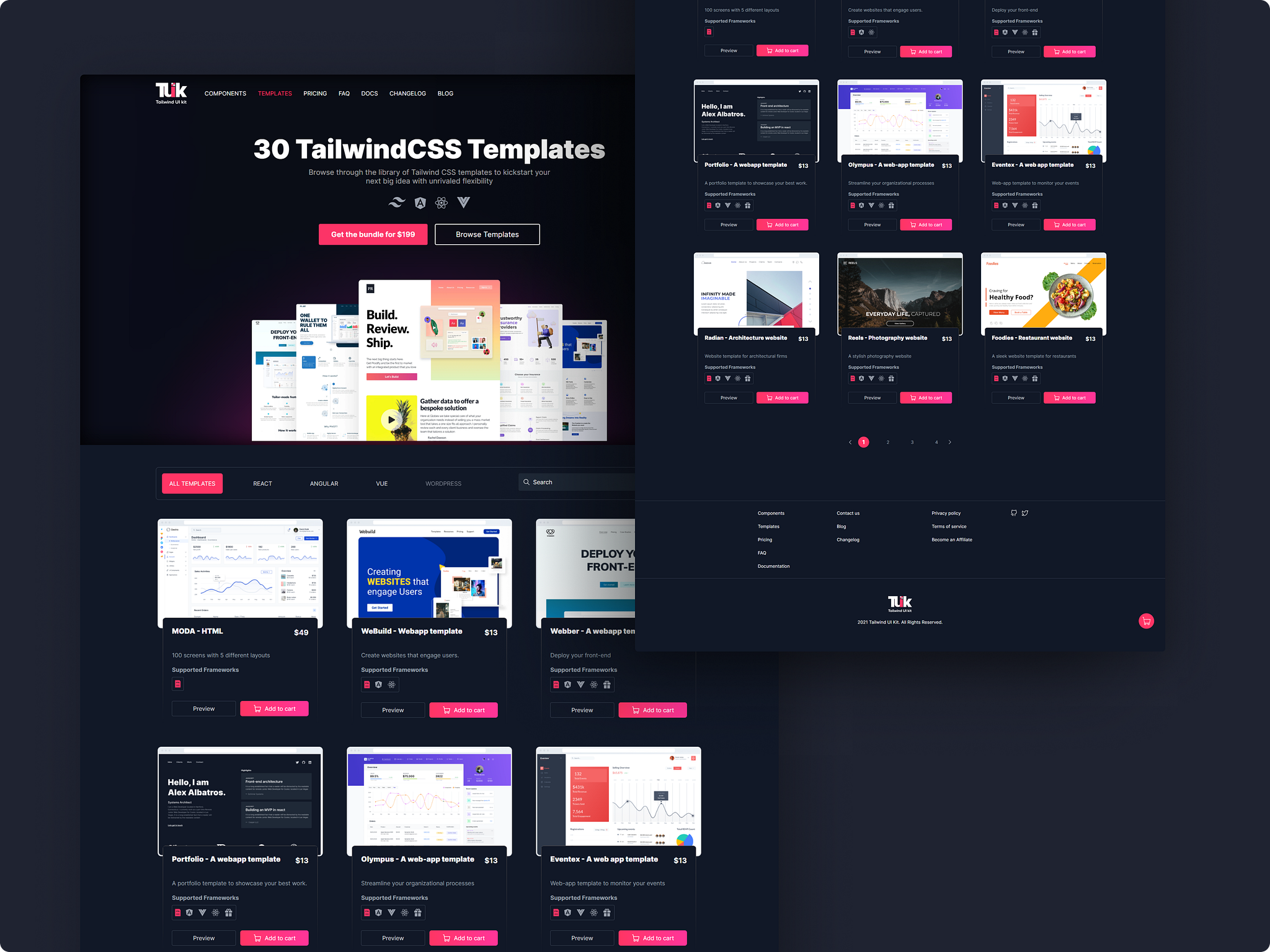 Tailwind UI Kit - Tailwind CSS components & templates by Rafay Syed for ... Tailwind UI Kit - Tailwind CSS components & templates by Rafay Syed for ...