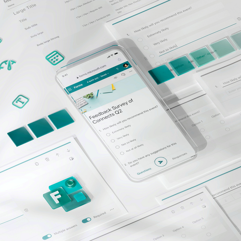 Mobile UX Updates in Microsoft Forms by Microsoft Design on Dribbble