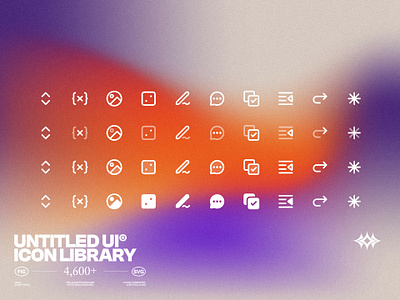 Untitled UI Icons — 4,600+ essential UI icons by Jordan Hughes® on Dribbble