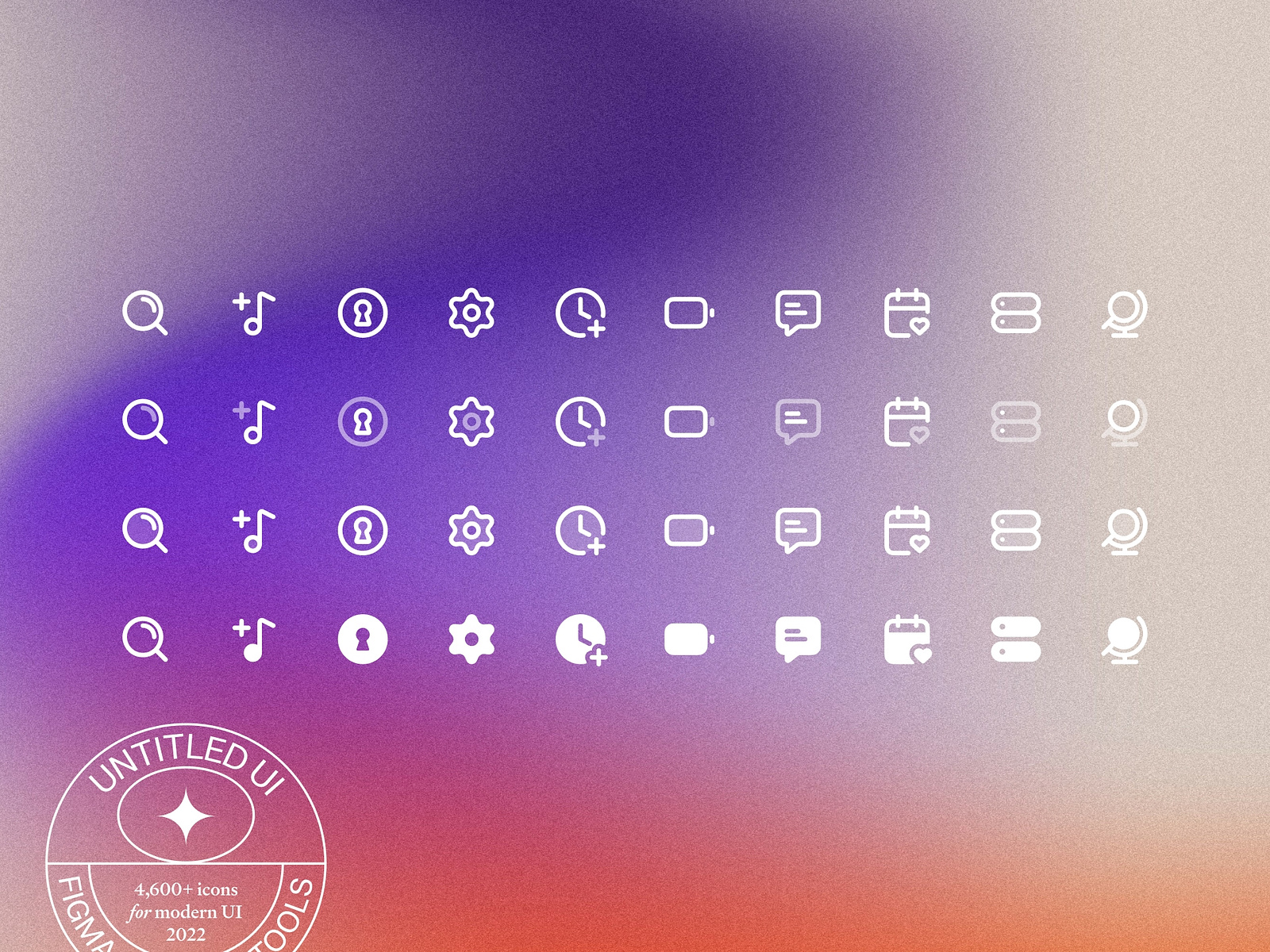 Untitled UI Icons — 4,600+ essential UI icons by Jordan Hughes® on Dribbble