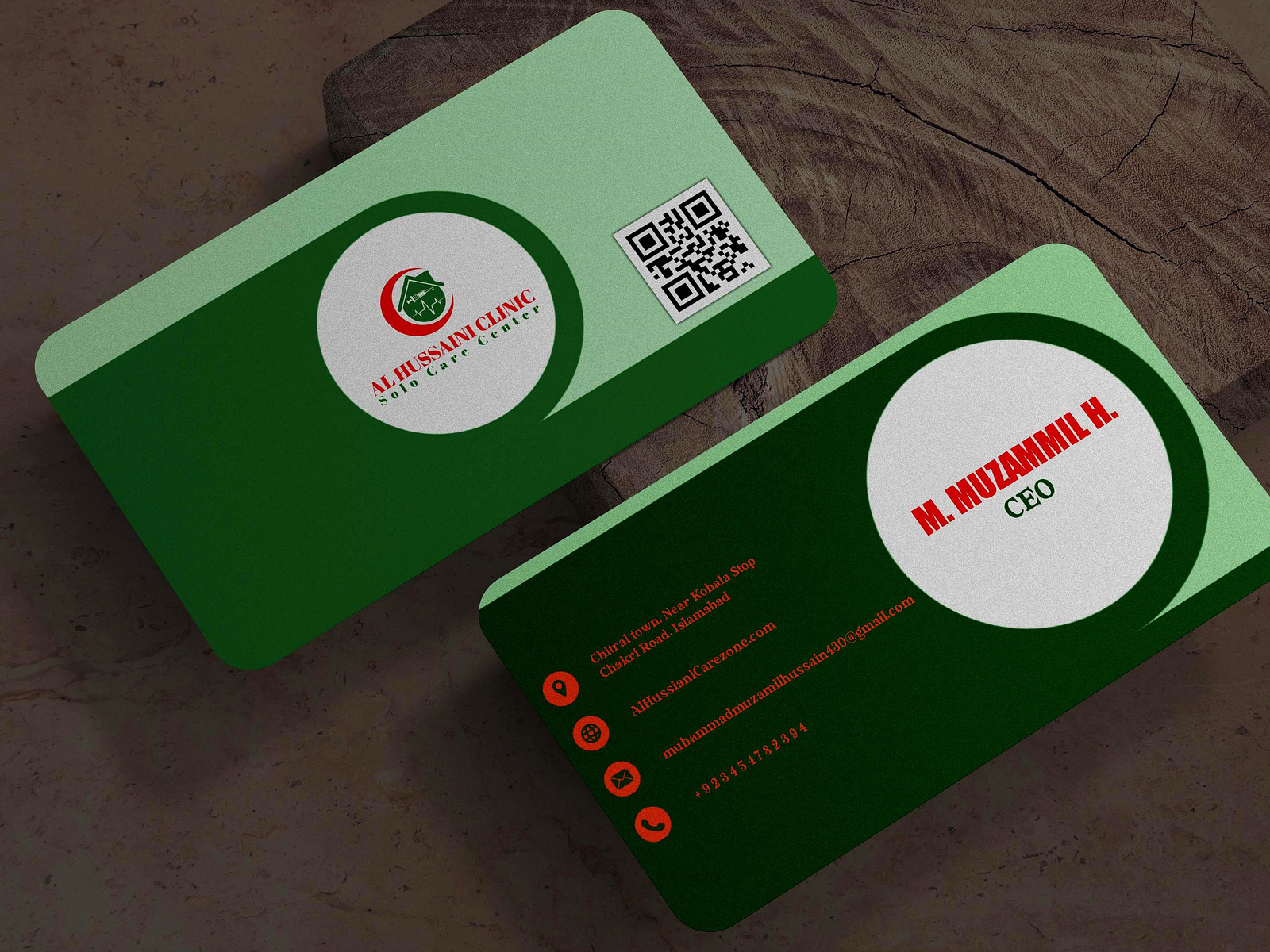 Professional Business Card design by Mohammad Ashfaq on Dribbble