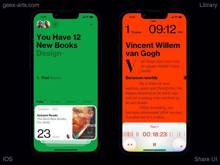 Library by Geex Arts on Dribbble