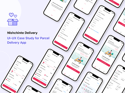 Parcel Delivery App designs, themes, templates and downloadable graphic ...