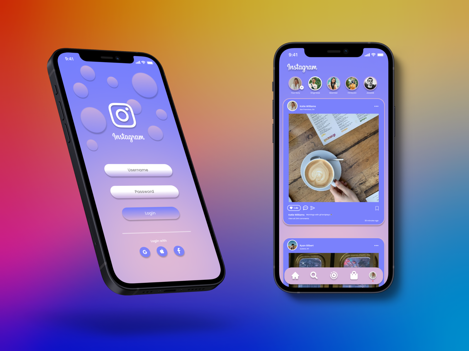 Instagram Concept Design 🎨 by Dev 🏽 on Dribbble