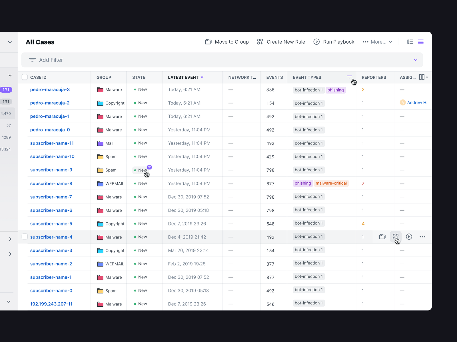 Network monitoring platform (2020) by Tristan L'Abbé on Dribbble