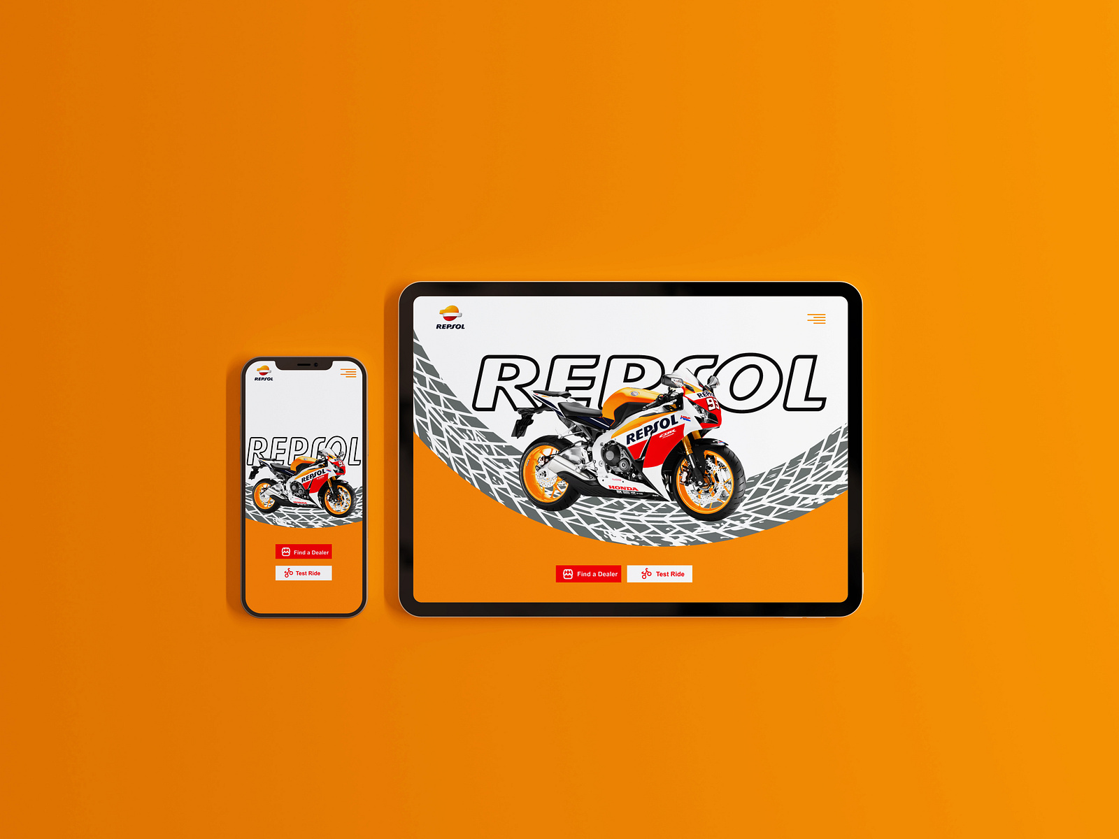 Repsol Website landing page by Abdullah Sarder on Dribbble