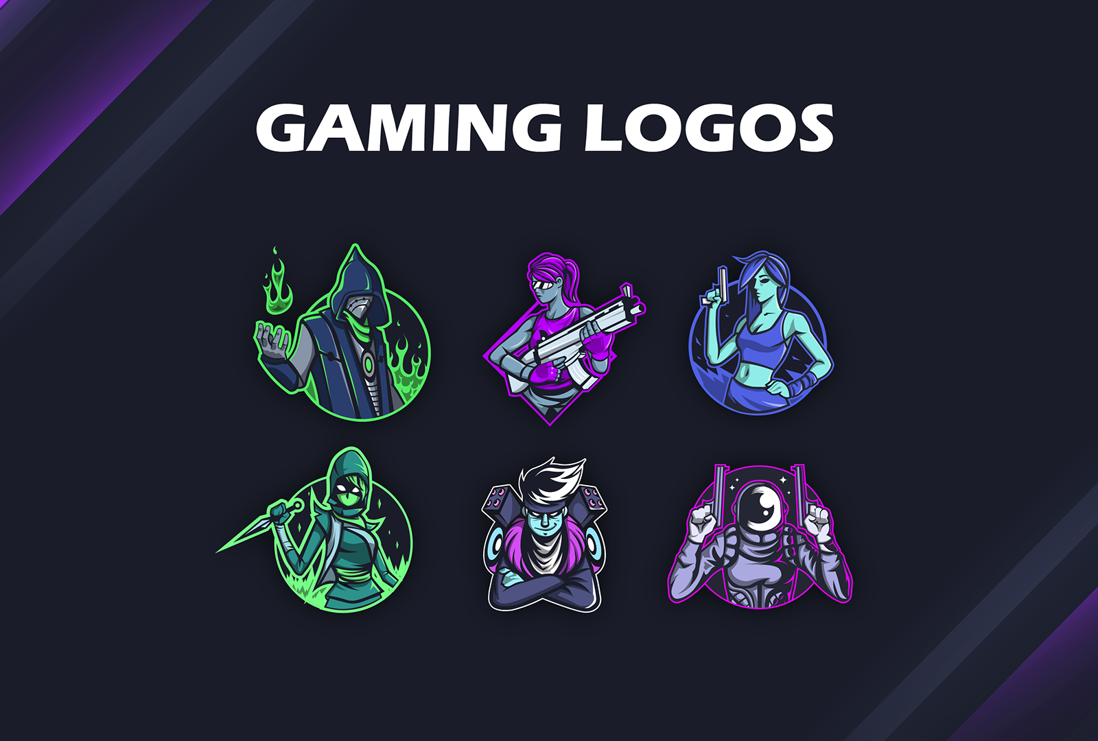 Gaming Logos and Marks by Gor Apitsaryan on Dribbble