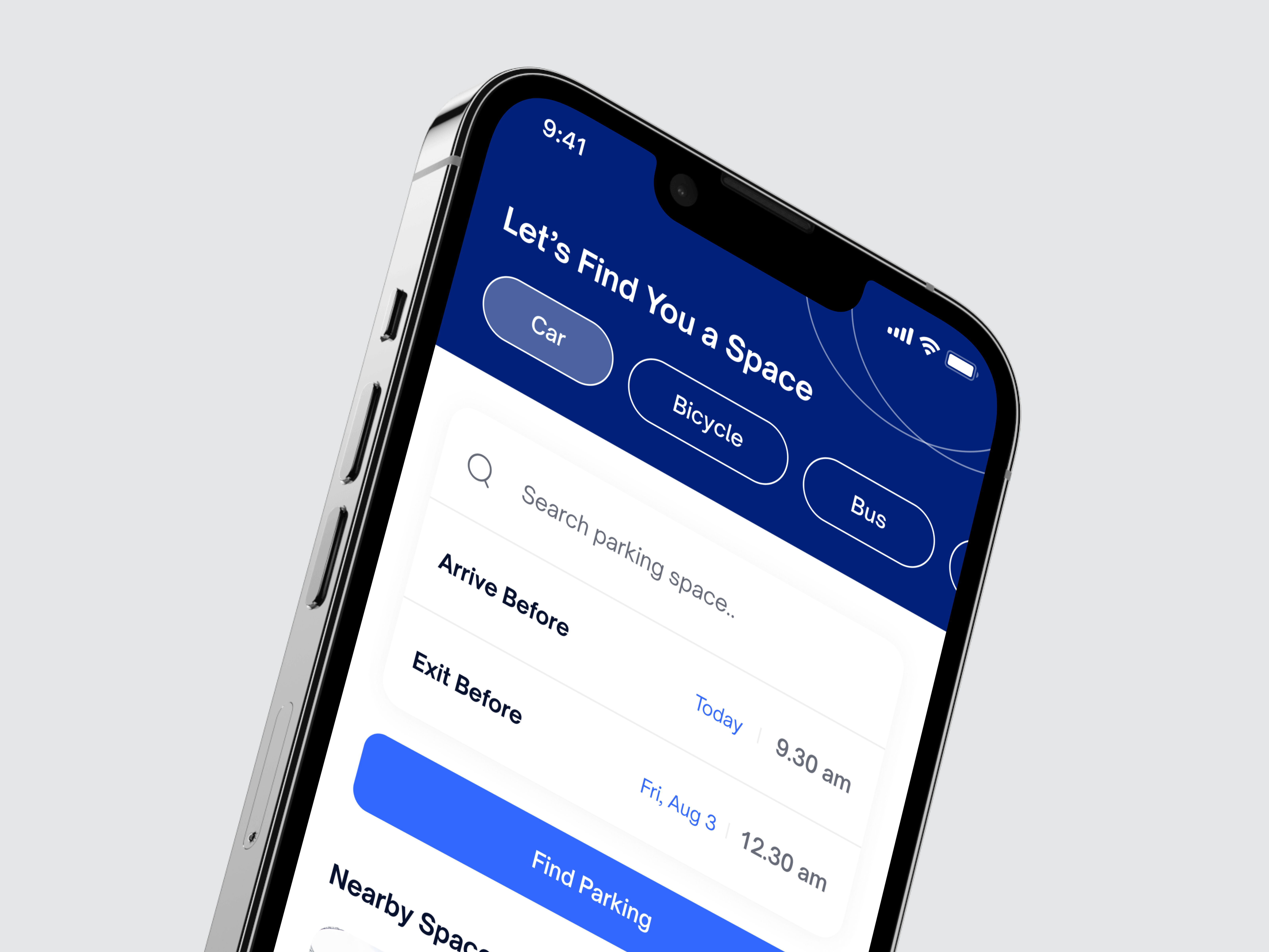Parking Mobile App By Farhan Fauzan On Dribbble