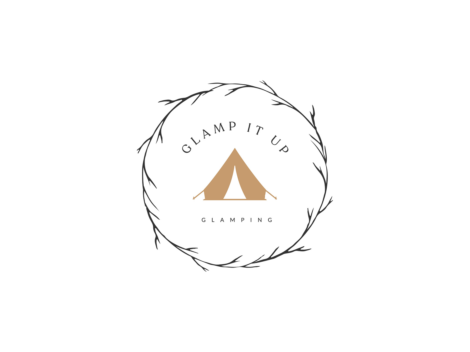 Glamp It Up by Farhan Ahmed on Dribbble
