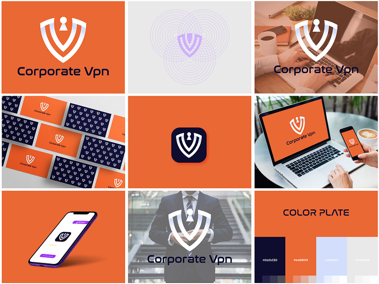 Corporate Vpn / Privacy Logo / Vpn Logo / Vpn Logo Branding by Golam ...