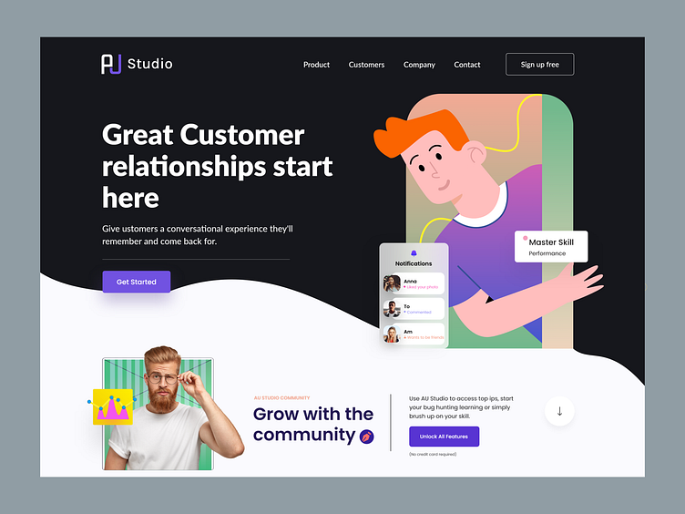 Customer Communication Platform Website by Hasnur Alam Ujjol for ...