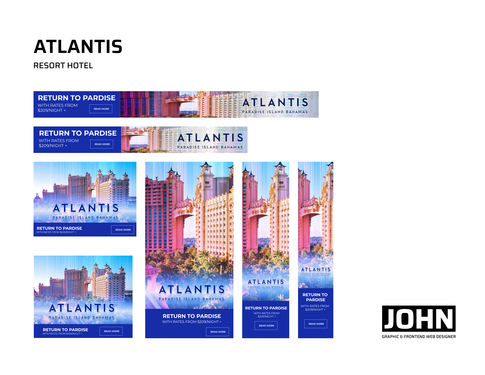 Banners by John Skyglass on Dribbble