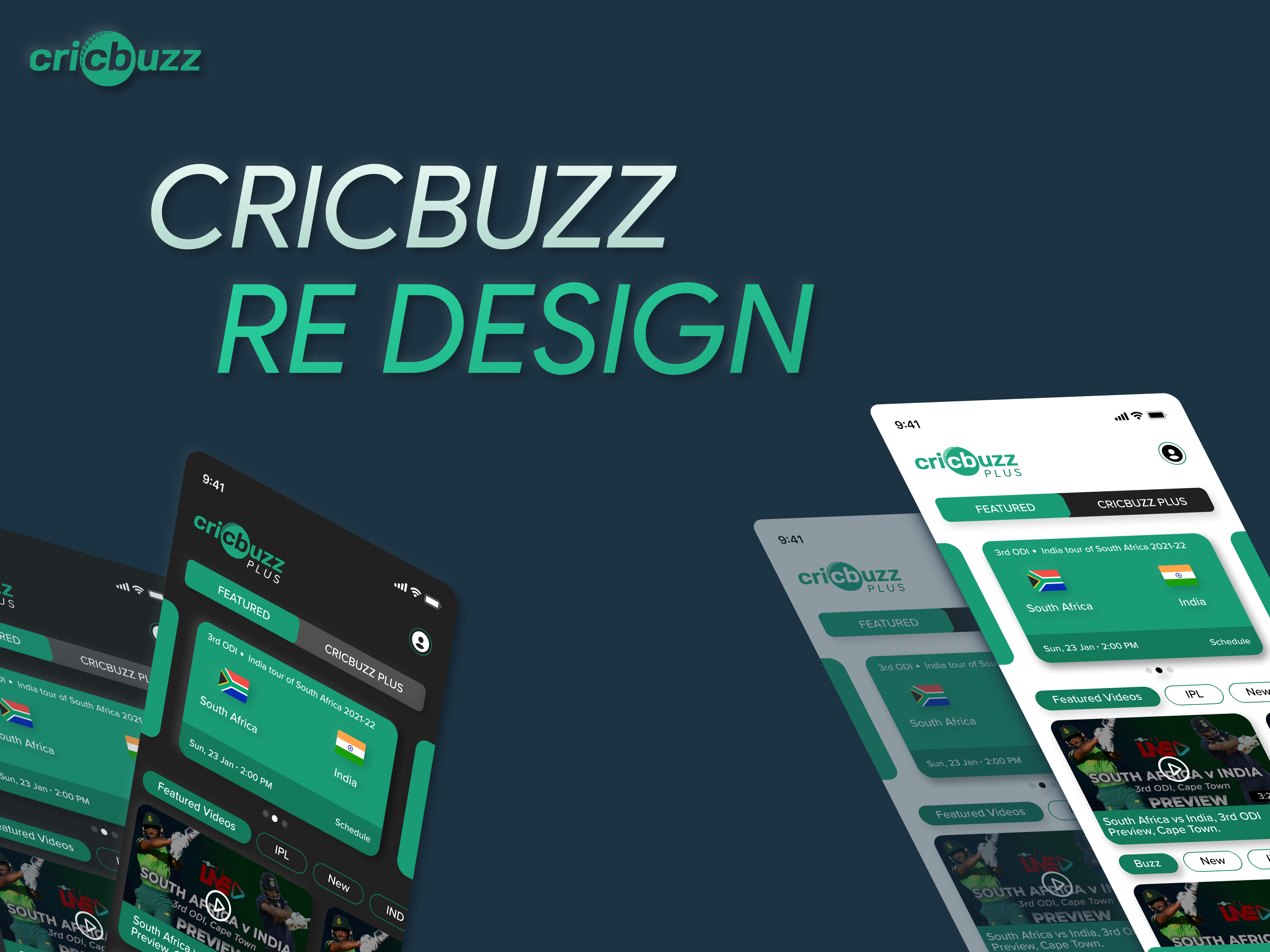 Cricbuzz Re-Design by Kumar Siddharth on Dribbble
