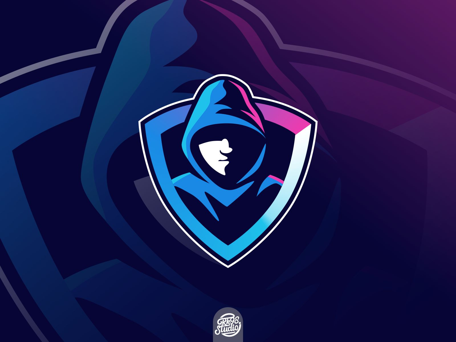 Hacking logo by RK98.Studio on Dribbble