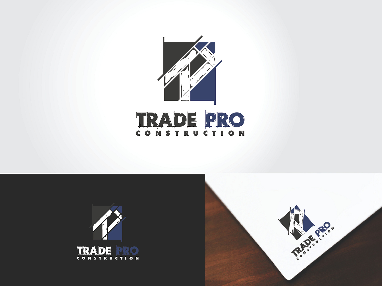 Trade Pro Construction - A Building Construction Logo Design by Unika ...