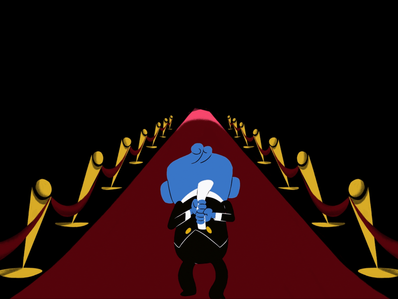 Red Carpet Frame-by-Frame by Lemons Animation Studio on Dribbble