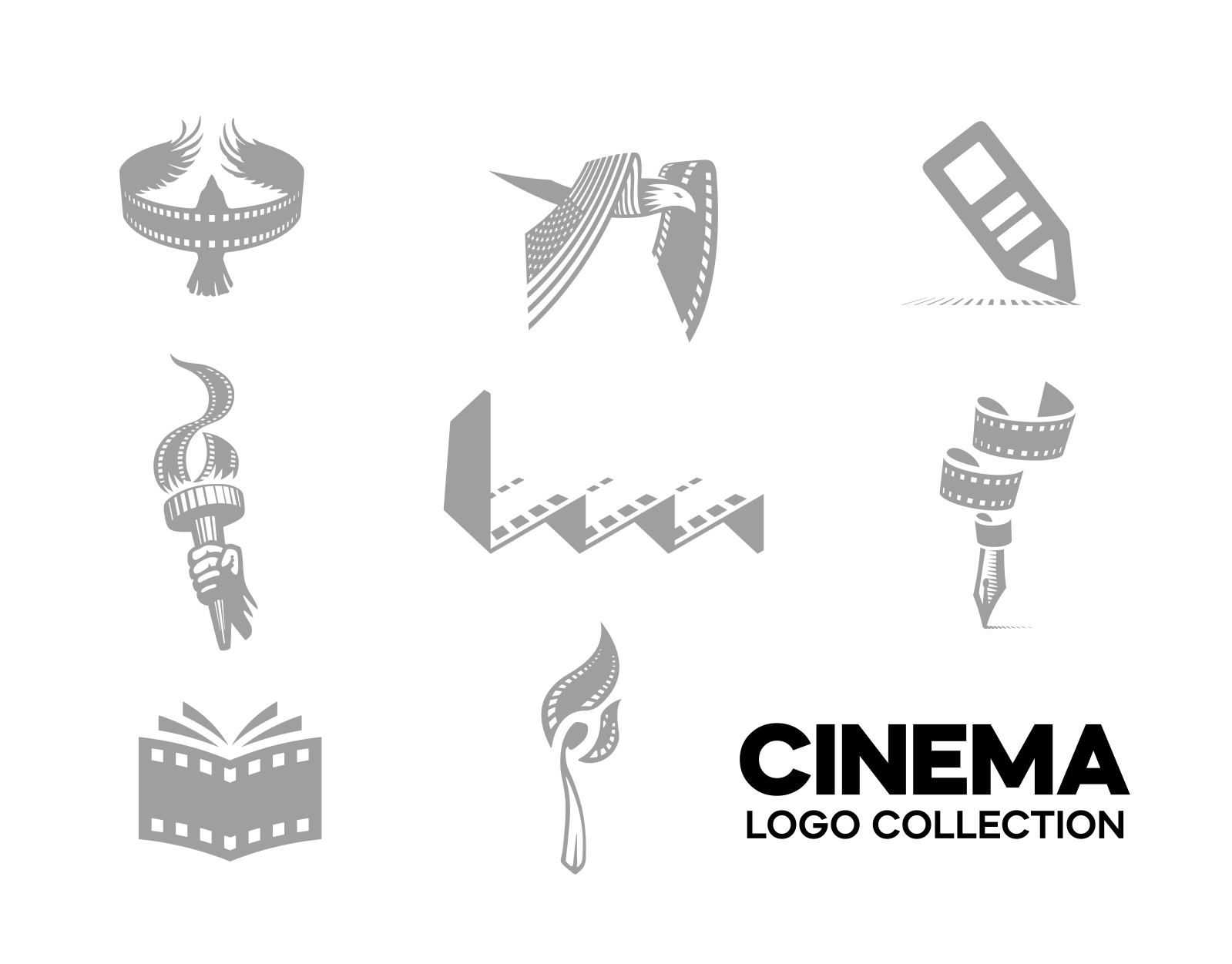 Cinema Logo Collection by Nagual on Dribbble
