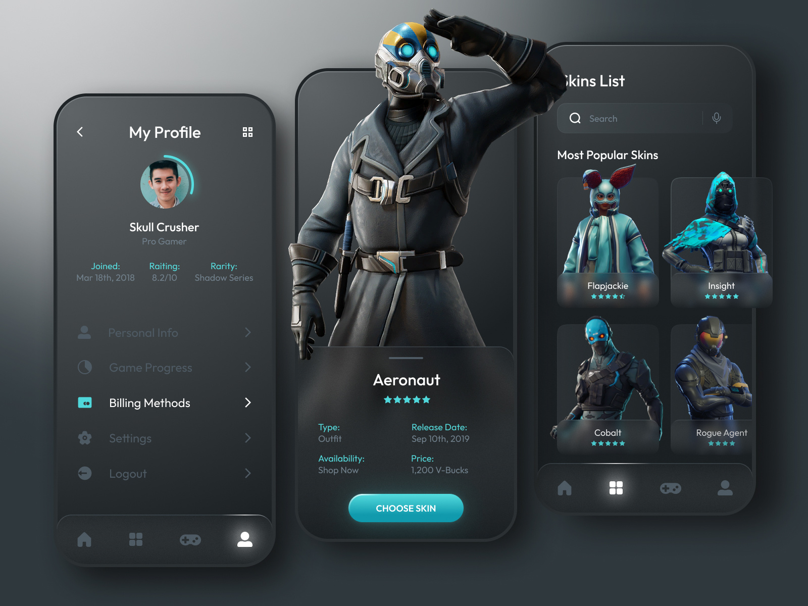 Game App & Gaming Store by Perevoz Design on Dribbble