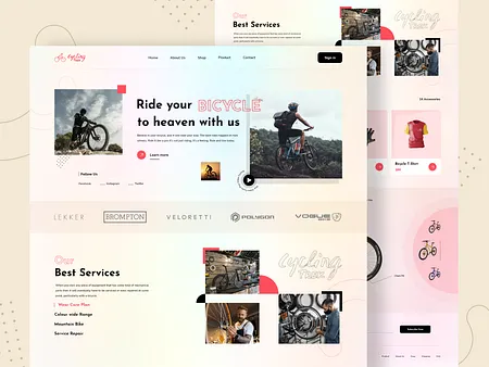 Bike Website designs, themes, templates and downloadable graphic ...