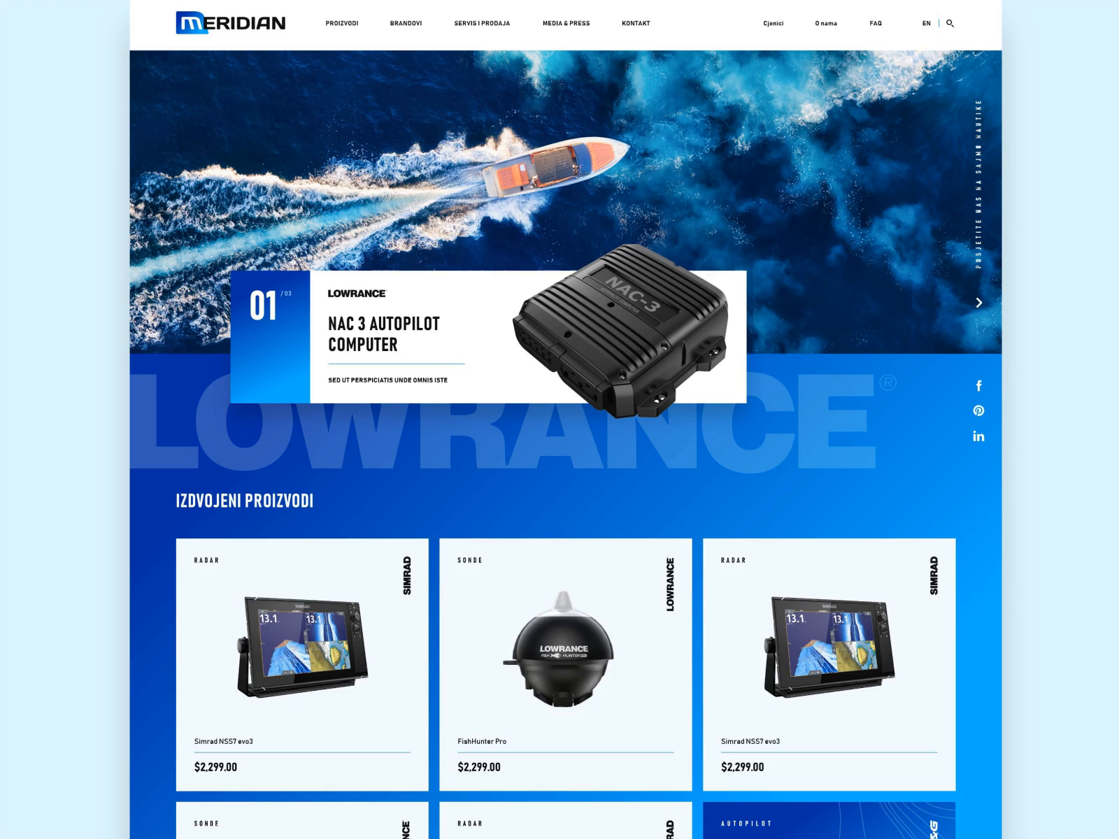 Meridian Website by Mater Agency (Formerly EuroART93) on Dribbble