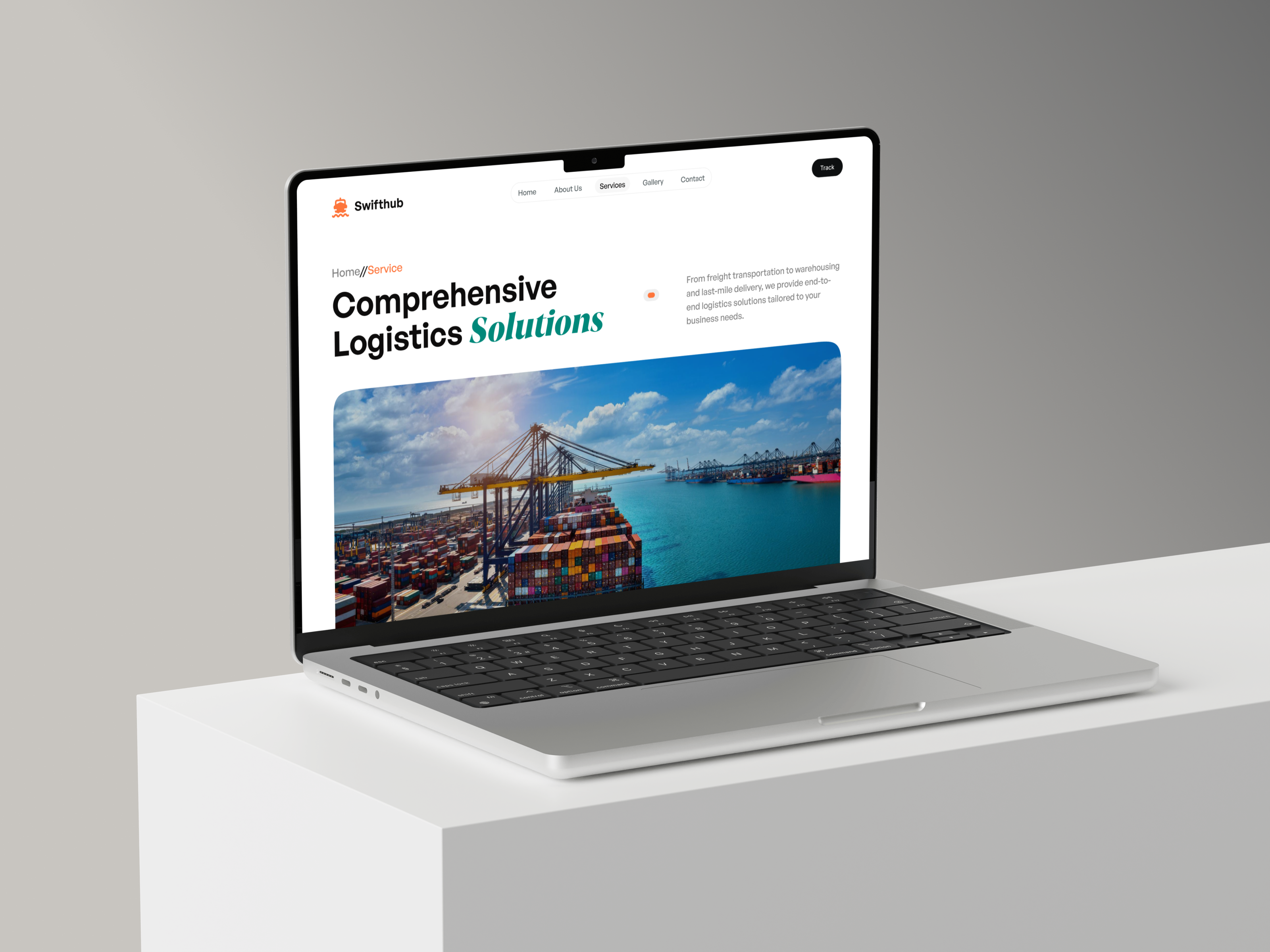 SwiftHub – Comprehensive Logistics Services UI/UX Design by Opndoo for ...