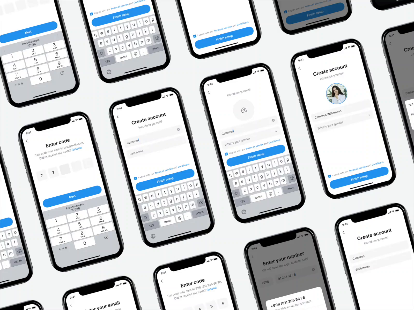 Account Setup UI States by Javokhir on Dribbble