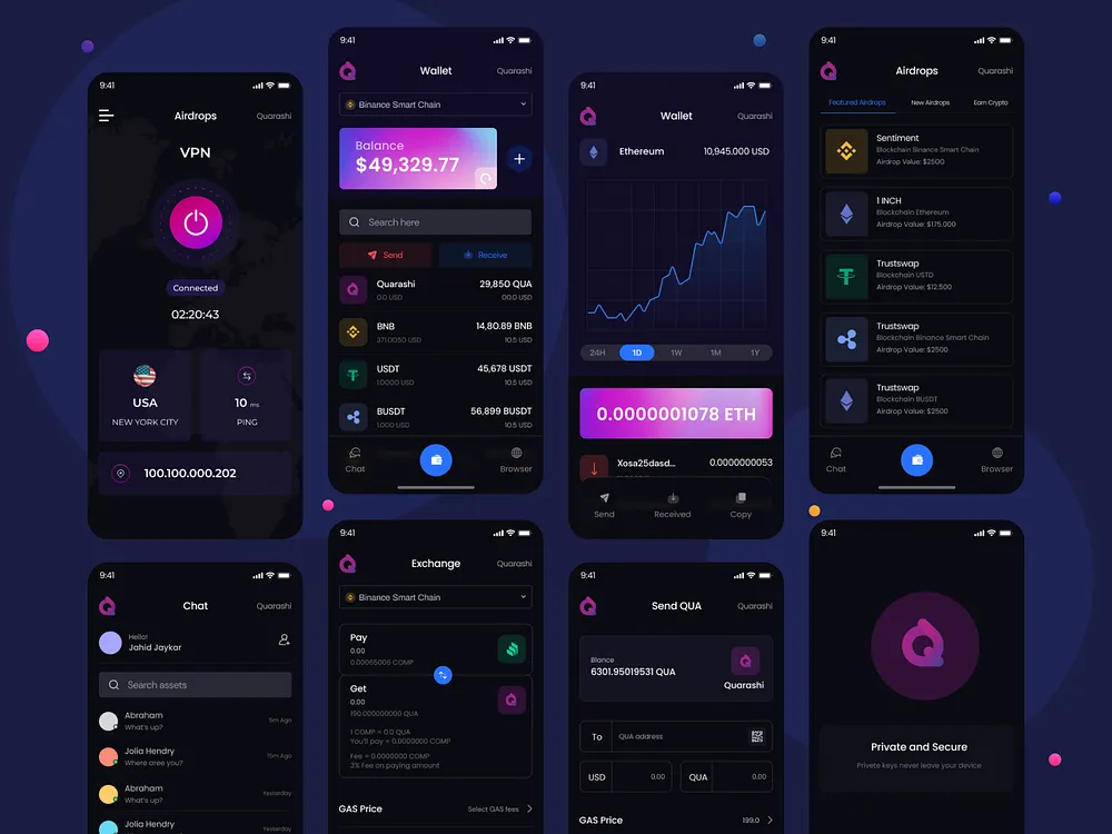 Digital Currency App designs, themes, templates and downloadable ...