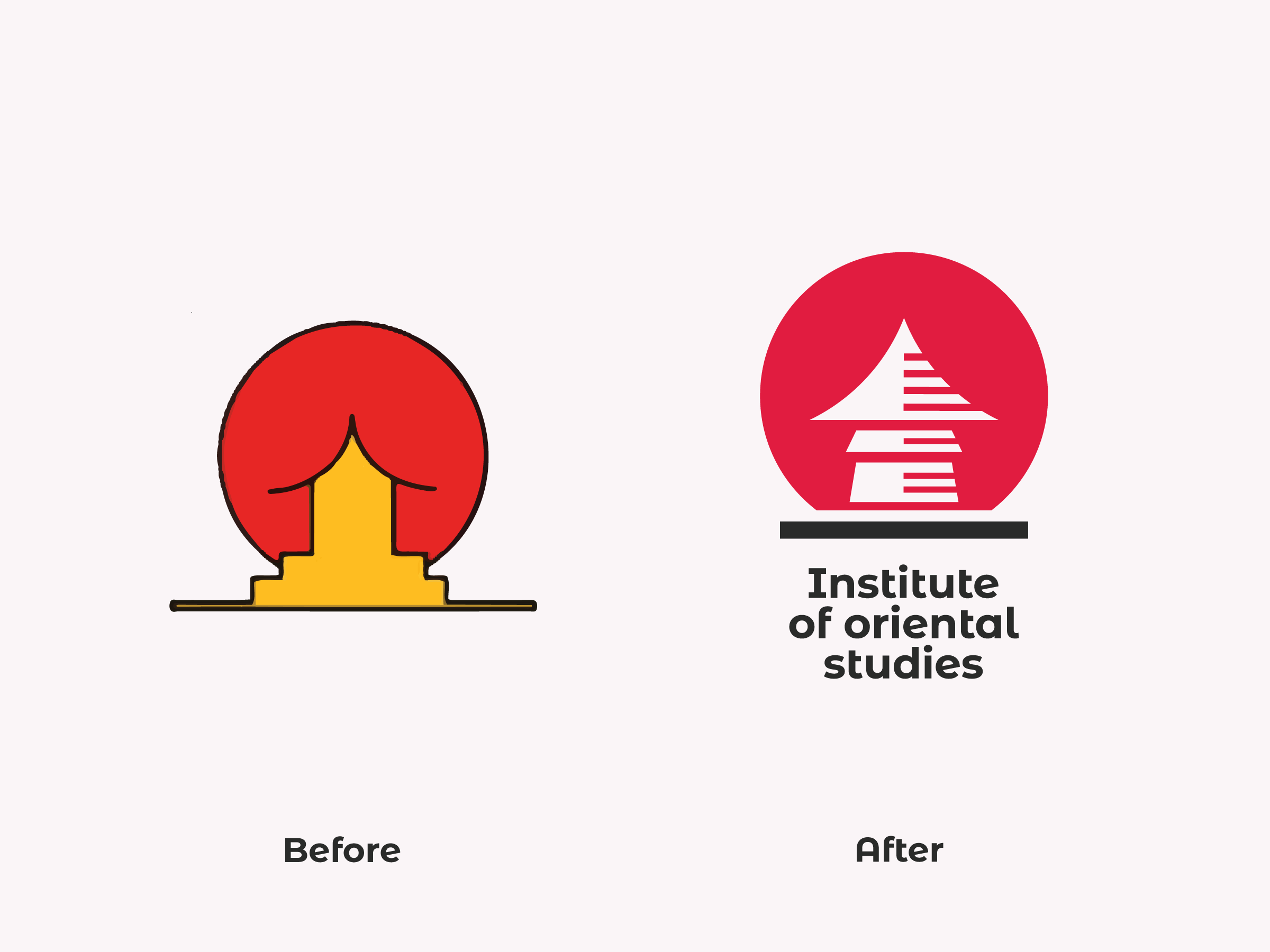 Logo Redesign Concept- Institute of Oriental Studies by Rafid Alam on ...