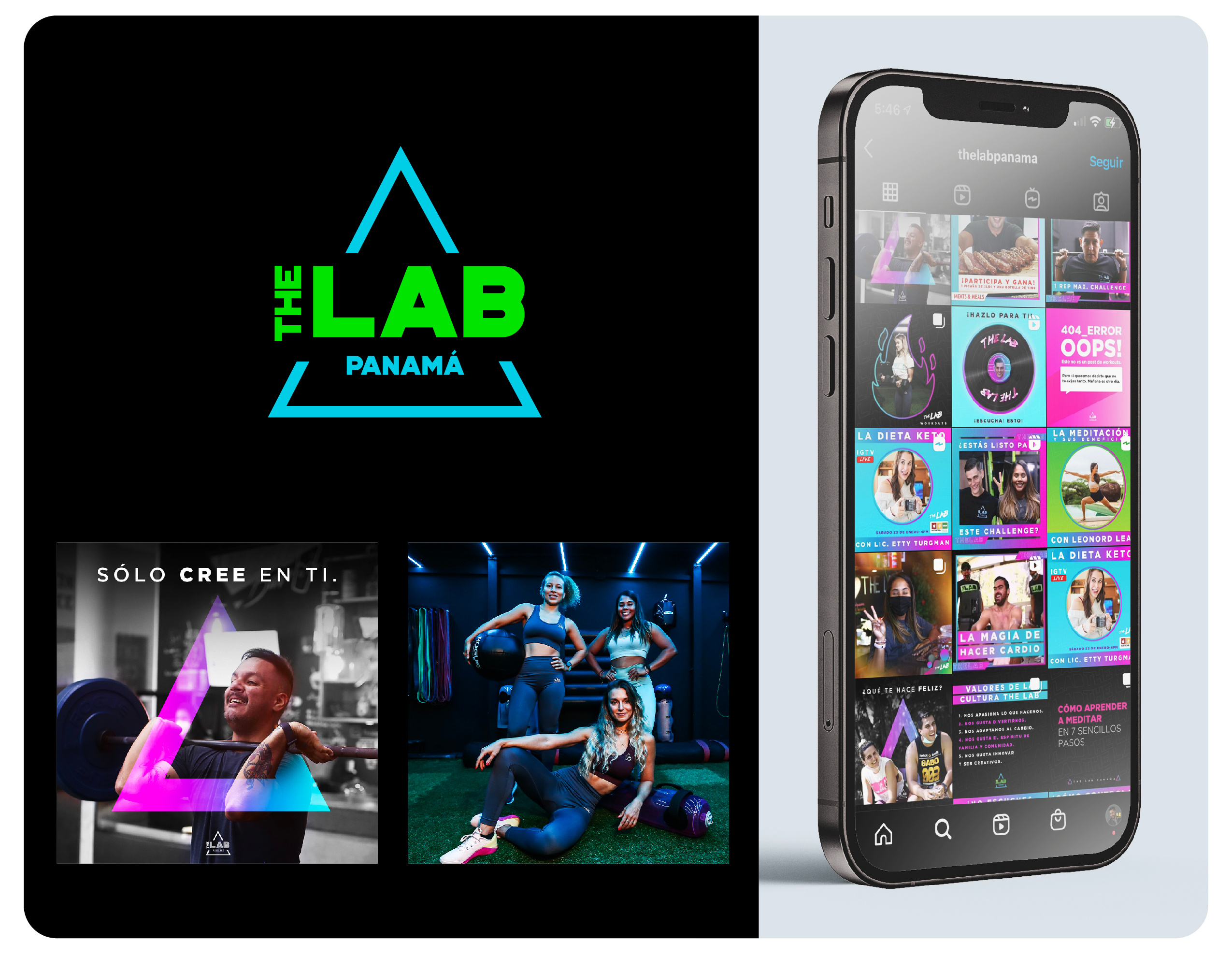 Branding for THE LAB PANAMA by andres rivera on Dribbble