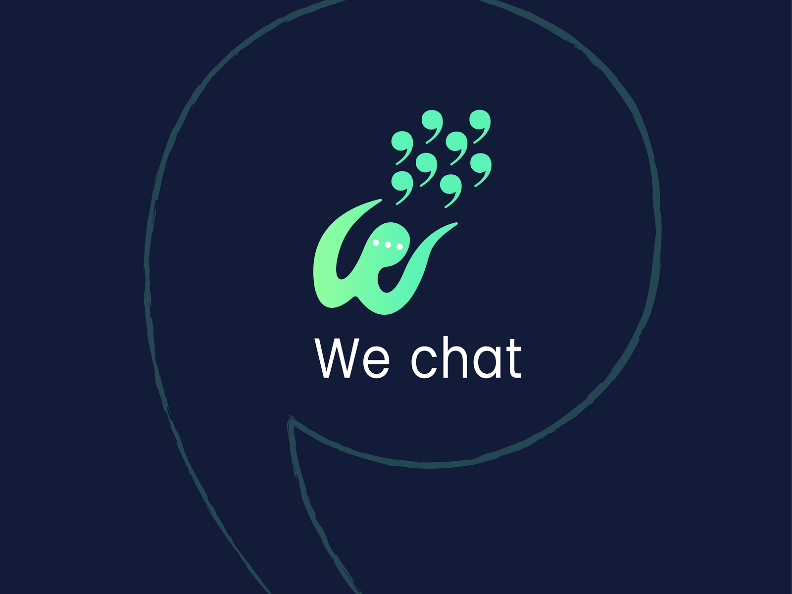 WE CHAT REBRANDING by Ismail BOUBAKEUR on Dribbble
