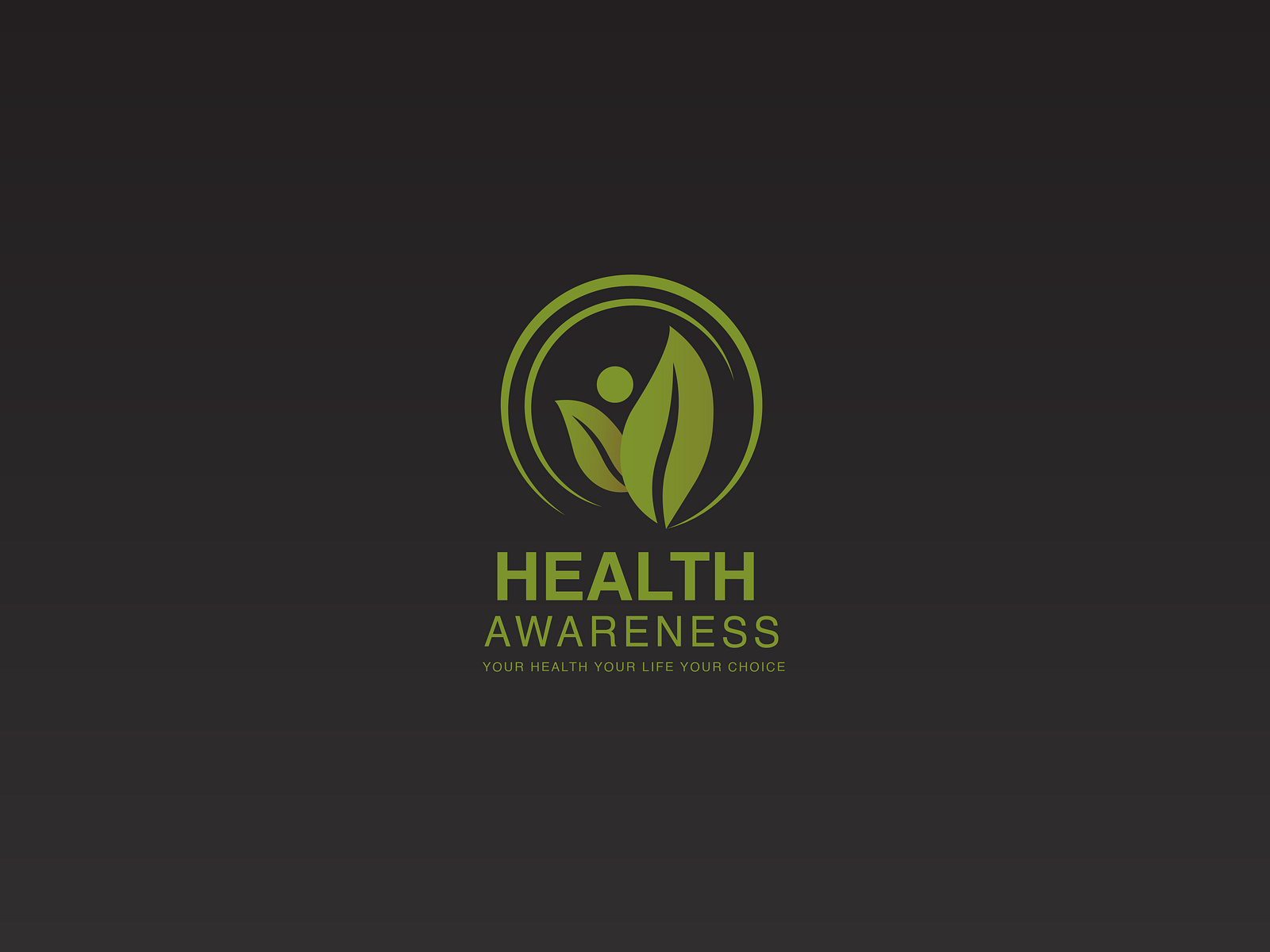 Logo for Health Awareness logo by Idrees Iqbal on Dribbble