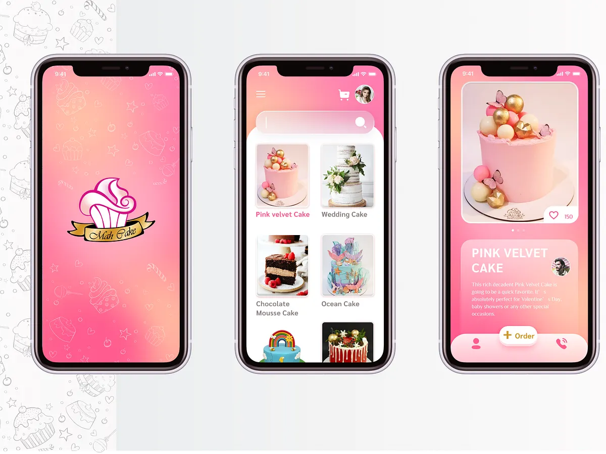 Browse thousands of Cake Order images for design inspiration | Dribbble