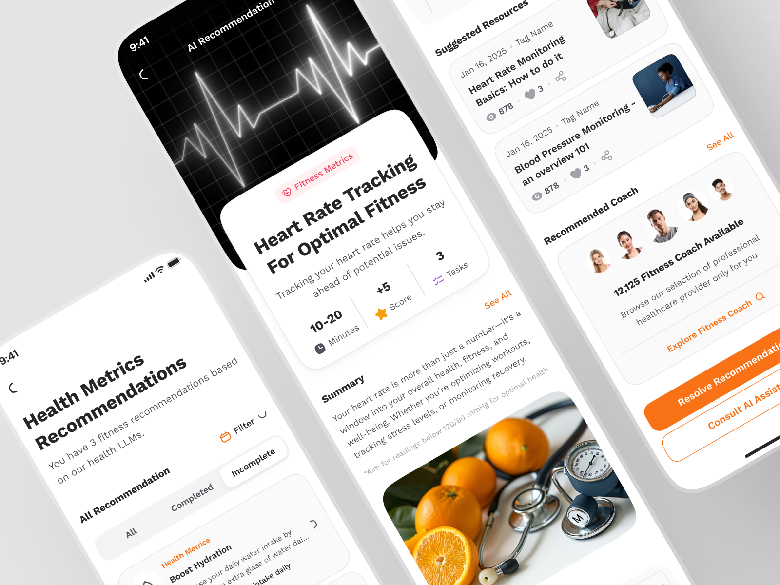 sandow v2: AI Fitness & Nutrition App | Workout Card Overview UI by ...