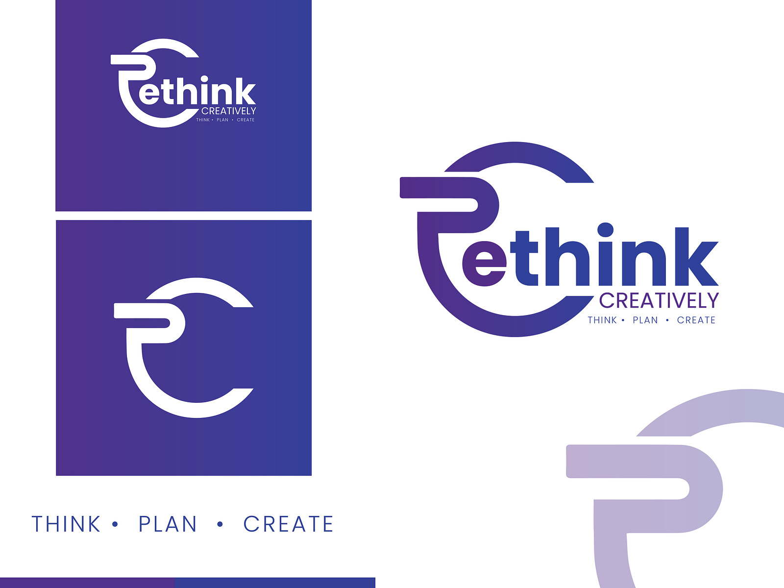 Rethink | Logo Design & Branding by Unsa Jawaid on Dribbble