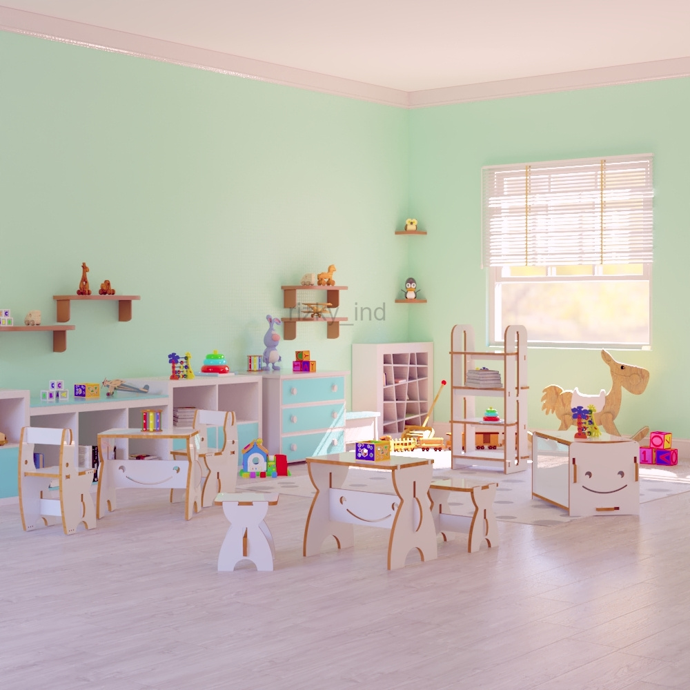 Playgroup Furniture v1 (8rd Sketchup Project) by rizky_ind on Dribbble