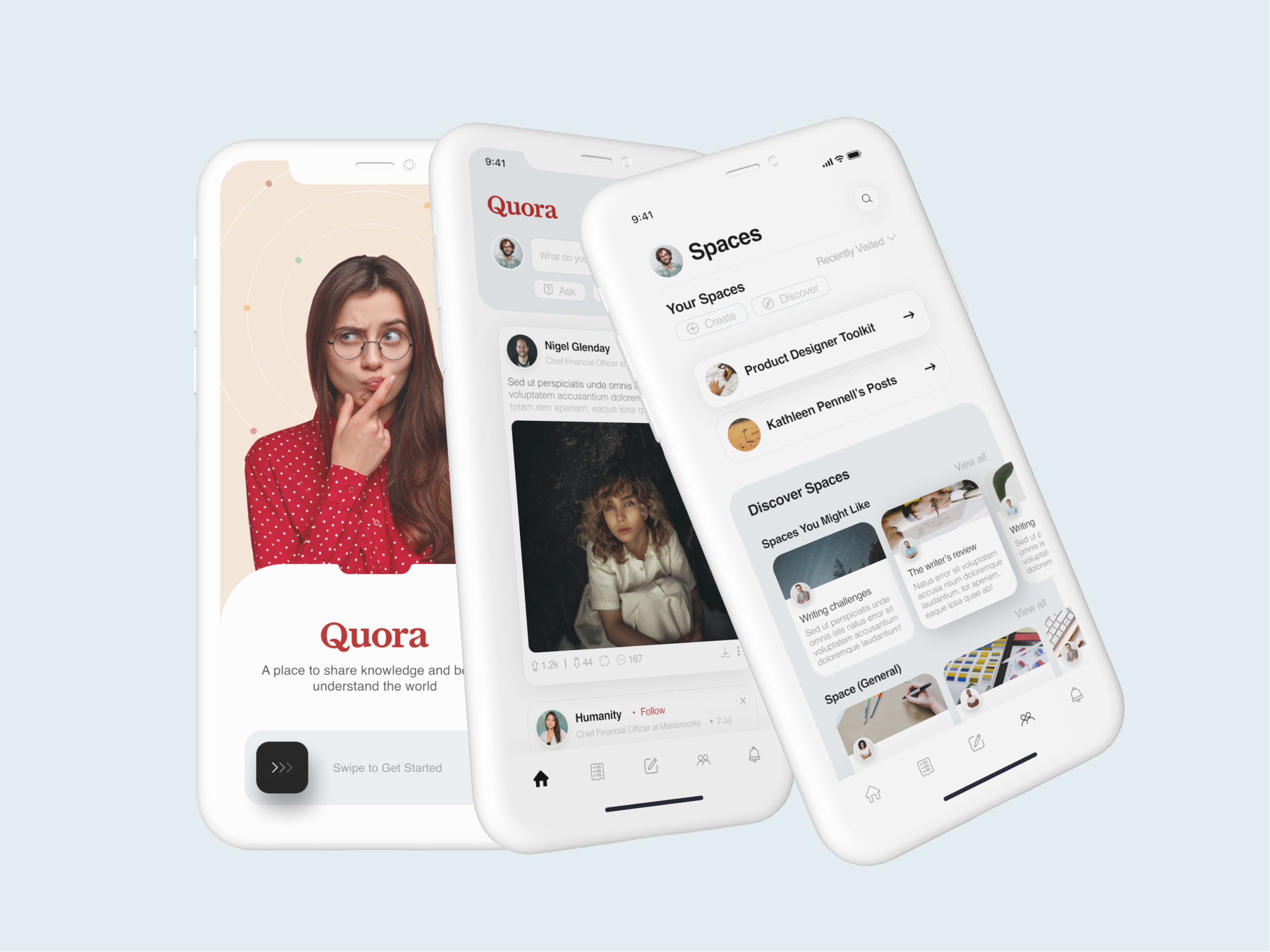 Quora Redesign Exploration || 2022 by Anik Deb on Dribbble