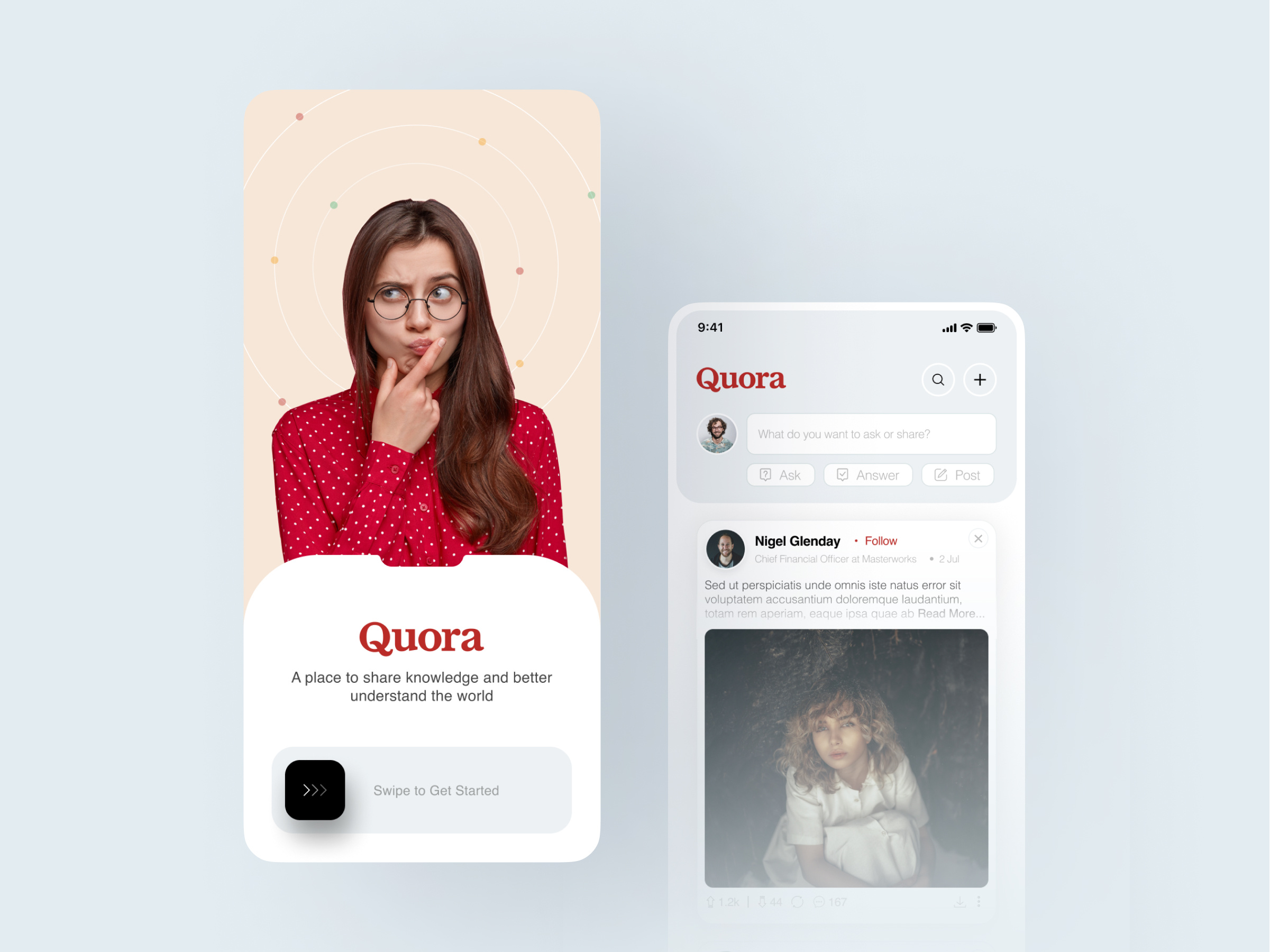 Quora Redesign Exploration || 2022 by Anik Deb on Dribbble