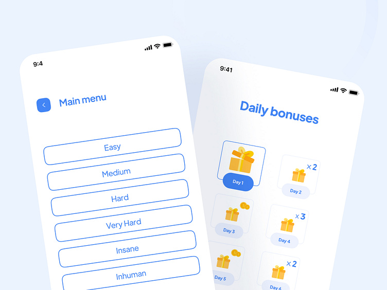 Design for Sudoku game by Эллен on Dribbble